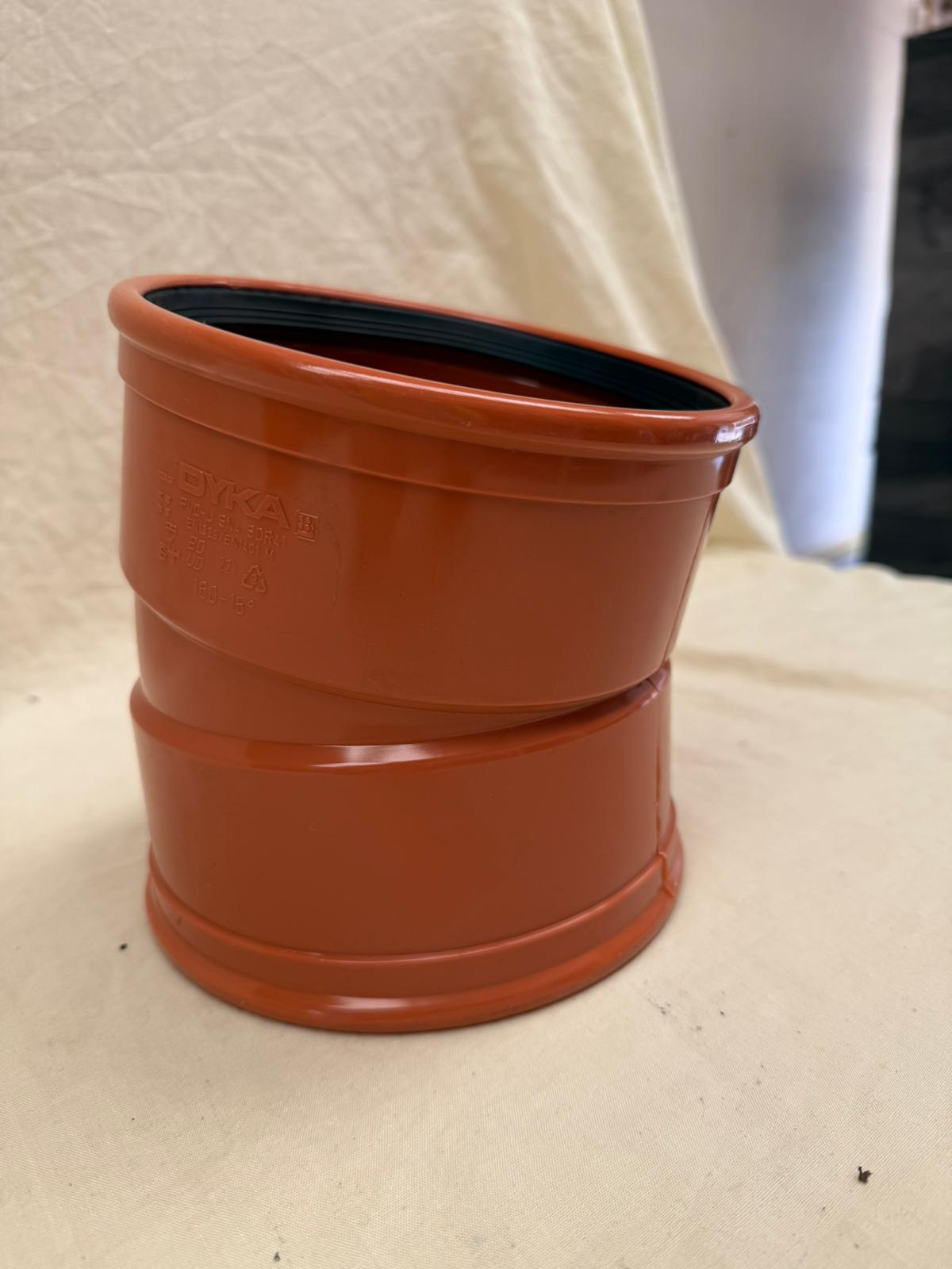 160mm D/S 15° Bend